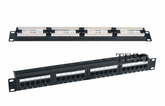 24 の港 RJ45 のイーサネット パッチ盤