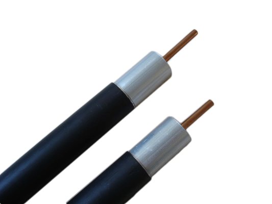 Outdoor Trunk Cable 500  Sealess Aluminum Tube CATV Coaxial Cable PE Jacket