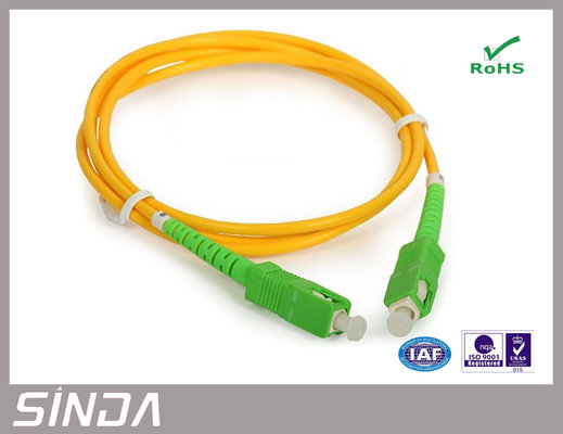 MM sc to sc Fiber Optic Patch Cord Simplex , Network patch cords