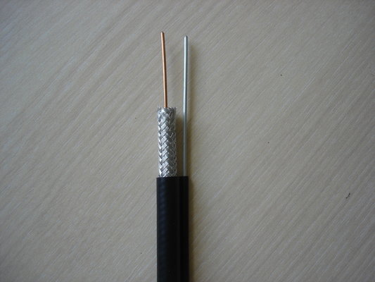 RG6 75 Ohm Coaxial Cable With Messenger  CCTV Coaxial Cable  RG6 Coaxial Cable