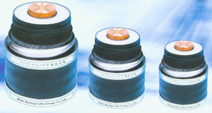 High voltage waterproof sheathed underground power cable 64 / 110KV 240mm2 ~ 1200mm2 KEMA TESTED