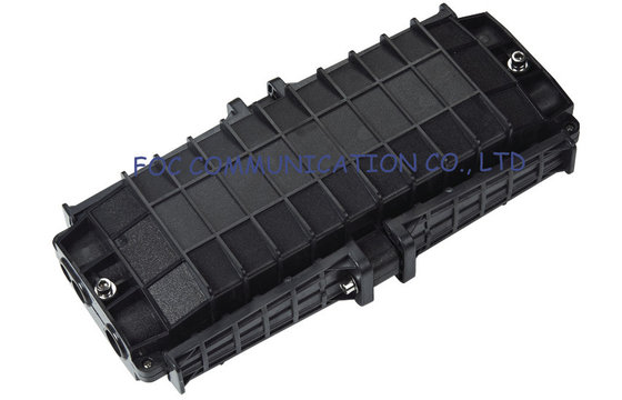 Fiber Optic Splice Closure 3 Input And 3 Output Ports For Telecoms flame retardant