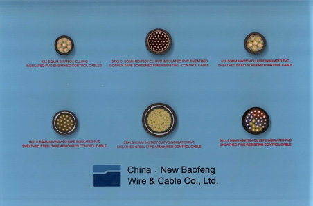 Electrical Tough Flexible Rubber Insulated Control Cable 450 / 750V for home appliances