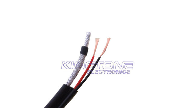0.71mm 紀元前に RG59 CCTV の同軸ケーブルはポリ塩化ビニール 16 イギリスのための × 0.25mm 力の PE 紀元前に泡立ちました