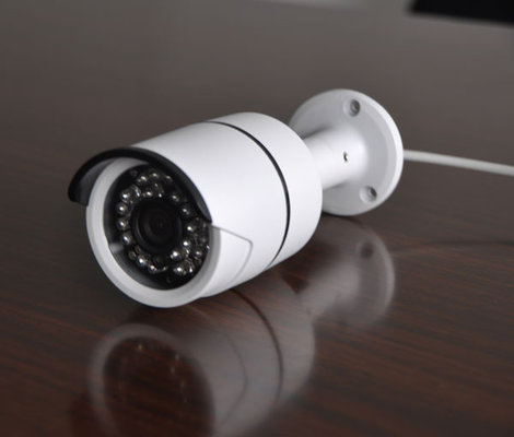 Residential 720P Bullet Camera Night Vision , 1.0 Megapixel CCTV Camera