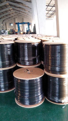 Low Capacitance 75 Foot CATV Coaxial Cable RG500 Distribution Feeder Cable
