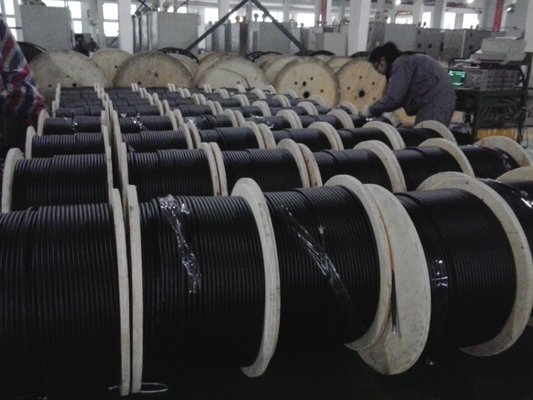 Flexible 75 ohm CATV Coaxial Cable , RG59 Standard Quad Shield Coaxial Cable