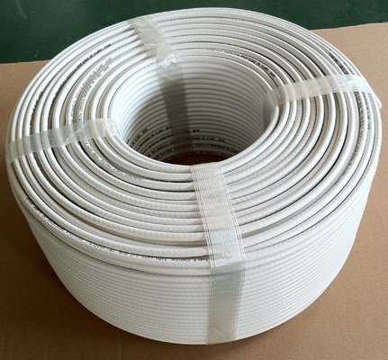Anti-Interference F660BVM-BW RG6 Coaxial Cable 75 Ohm CATV Coaxial Cable With Messenger