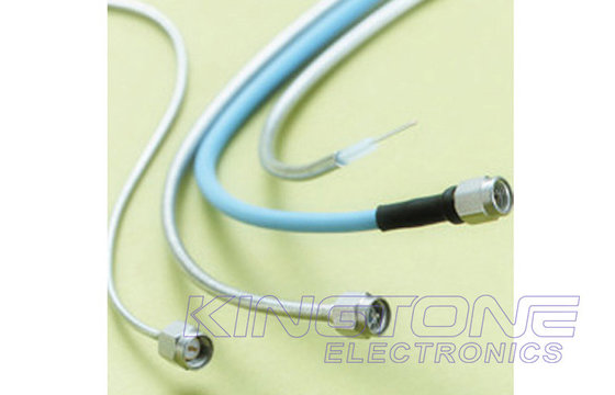 50 Ohm SXE Semi Flexible Cable Silver Plated CCS with PTFE for Microwave Communications