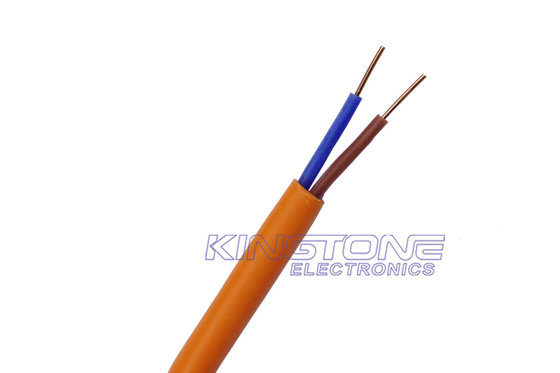 FRHF Cable 2 Cores Unshielded Copper Silicone Insulation Fire Resistant Cable
