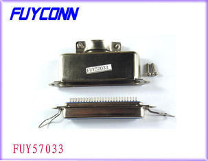 36 Pin Female Centronic Solder 180°Cable Exit Connector OEM