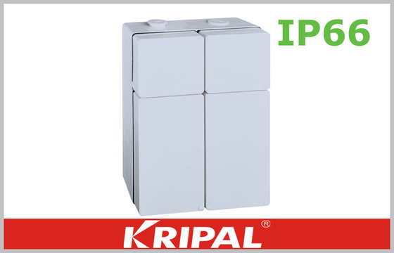 UV resistant PVC Junction Box Enclosures IP66 Junction Boxes For Lighting