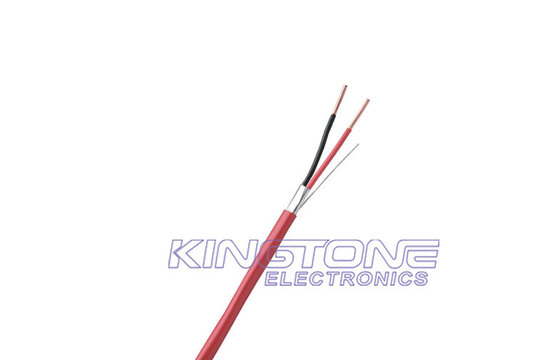 Security PVC Insulation Fire Alarm System Cable , 16 AWG FRLR Shielded Cable
