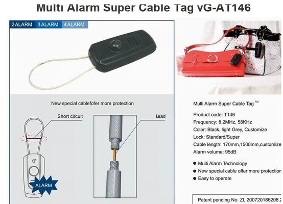 Multi Self alarm Super Cable tag