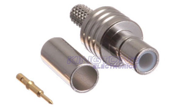 SMB Crimping Connectors for RG316 RG174 Coaxial Cable in Test Instruments