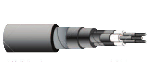 XLPE Insulated Steel Tape Armored Power Cable High Voltage Wire