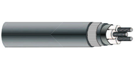 Steel Wired Armoured Cable Low Smoke Halogen Free Cable PVC Sheathed