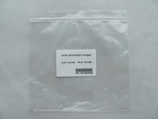 Ethernet Optical Fiber Patch Cord / Fiber Optic Patch Cables for LAN and WAN