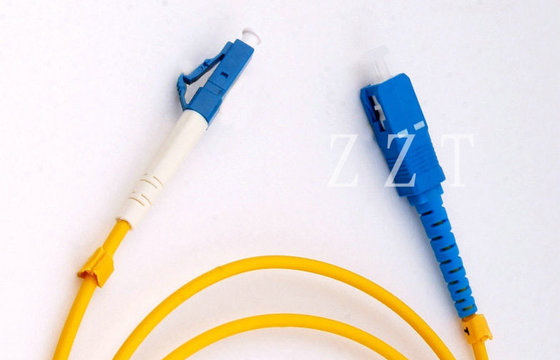 LC Bend Insensitive Fiber Optic Network Cable , Corning Fibers