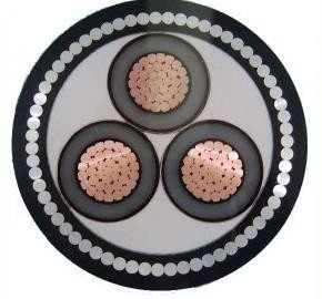 OEM 3 Core Steel wire Armored Cable Low Smoke Zero Halogen Wire