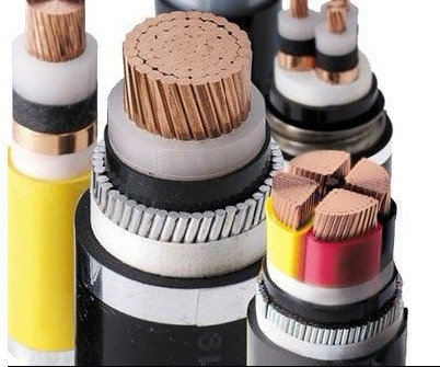 Steel Tape Armored Flame Retardant Cable Copper Conductor 26/35KV