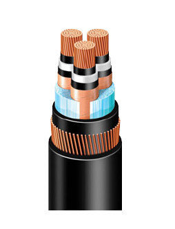 XLPE Insulated PVC / PE Outer Sheathed Flame Retardant Cable 26/35KV