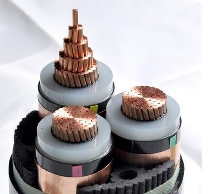 XLPE Insulated PVC / PE Outer Sheathed Flame Retardant Cable 26/35KV