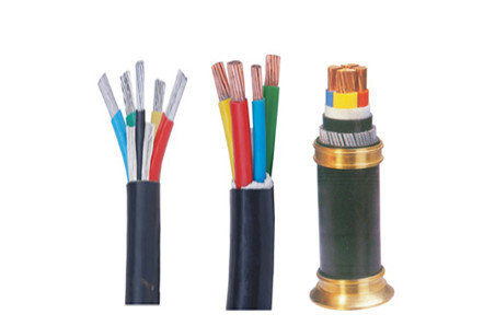 GB Middle voltage 300 / 300V to 26 / 35KV Non - Halogen Low Smoke Flame Retardant Cables