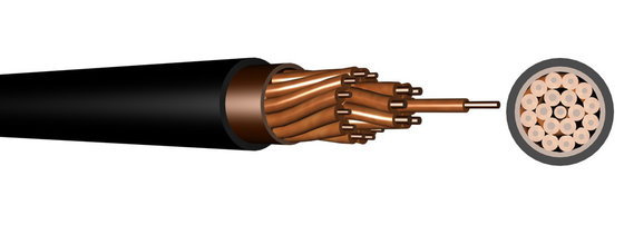 Copper Conductor Silicone Insulated and Sheathed Flexible Control Cables