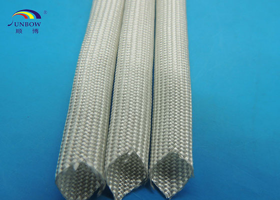 Non-alkali Fiberglass Braided High Temperature Fiberglass Sleeving for Insulation Cable Protection