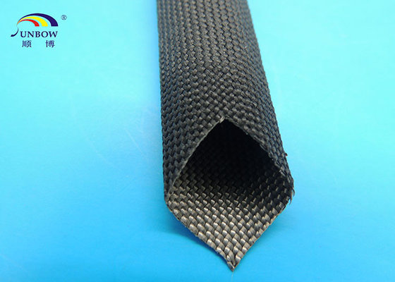 Non-alkali Fiberglass Braided High Temperature Fiberglass Sleeving for Insulation Cable Protection