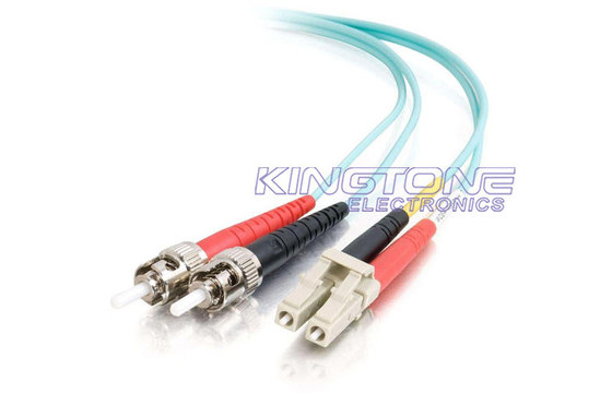3.0mm OD Optical Fiber Patch Cord Multimode Duplex For CATV