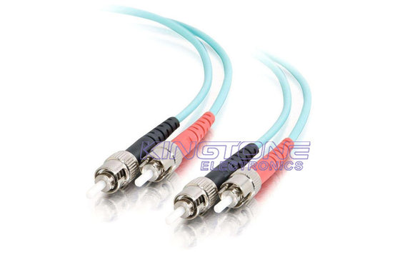 Duplex Fiber Optical Patch Cord ST to ST 50/125 Multimode