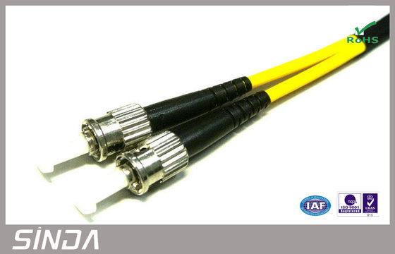 ST LSZH  Fiber Optic Patch Cord Cable SM MM available for FTTH CATV Network