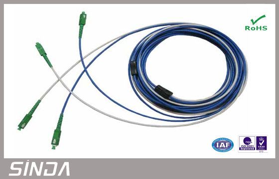 2.0mm OM3  Fiber Optic Patch Cord 4 / 8 / 12 / 24 Fiber MPO