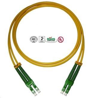 12 Cores LC Fiber Optic Patch Cord for Data Transmission 3.0mm Diameter