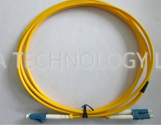 クリップ Zipcord が付いている LC/UPC- LC/UPC SM の二重繊維光学のパッチ・コード 2.0mm