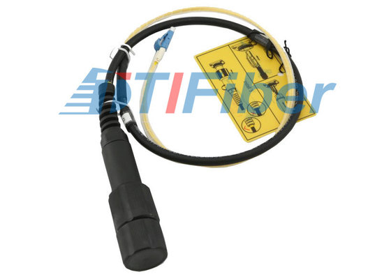 Single mode / Multimode PDLC Fiber Optic patch Cord with Waterproof Outdoor Cable