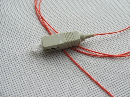 Colored Fan-out Pigtails Fiber Optic Patch Cord Customized Length