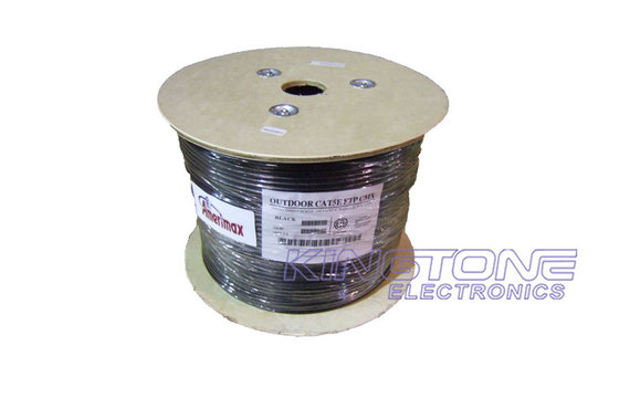 UTP CAT5E Security Camera Cable 4PR 24AWG Solid Bare Copper LSZH PVC