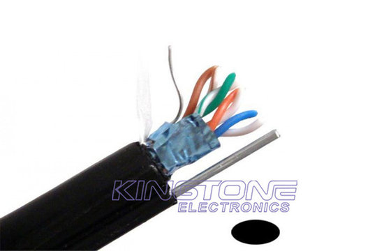 UTP CAT5E Outdoor With Messenger Network Cable  4 Pairs 24AWG Bare Copper UV-PE