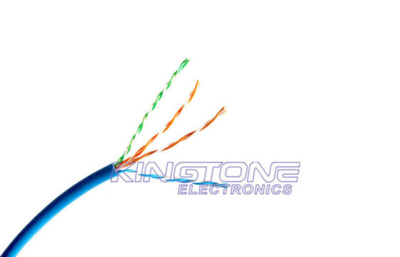 ペット ホイル標準的な LAN ケーブルが付いている FTP CAT5E ネットワーク ケーブルの固体裸の銅