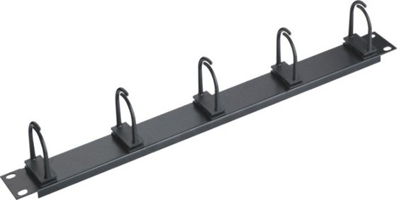 High Power Network Cable Management Bar for CAT5e / CAT6 Patch Cable Management