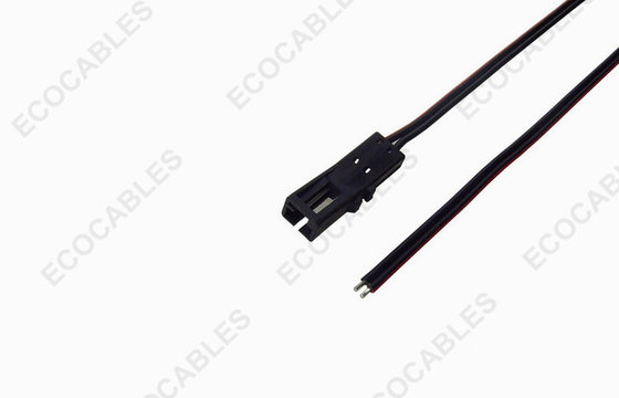 Black L813-2P LED Wire Harness Low Voltage For Illumination Input