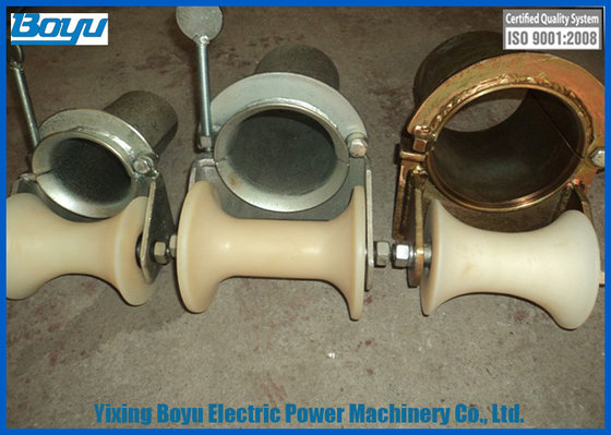 External Diameter 80~200mm Weight 12kg Single Nylon Wheels Cable Enter Tools With Roller Low voltage