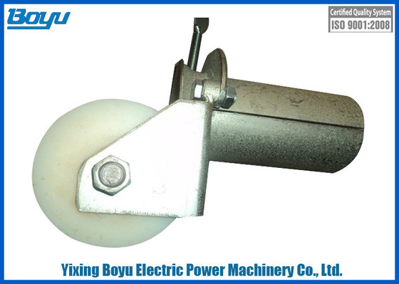 External Diameter 80~200mm Weight 12kg Single Nylon Wheels Cable Enter Tools With Roller Low voltage