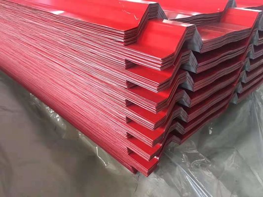 Prime RAL 3011 Ral 9003 PPGI PPGL Roofing Sheet Prepainted Galvanized Steel Corrugated Roofing Sheets Z80g From Factory supplier