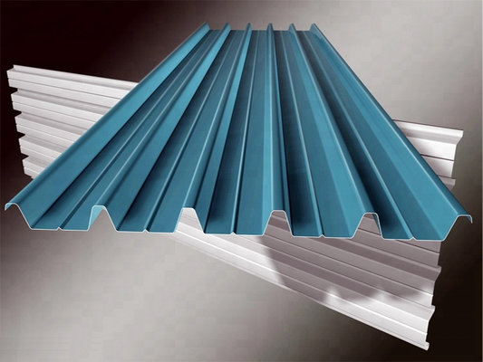 Thickness 0.12mm To 2.00mm Color Prepainted Corrugated Metal Steel PPGI Steel Roofing Sheet supplier