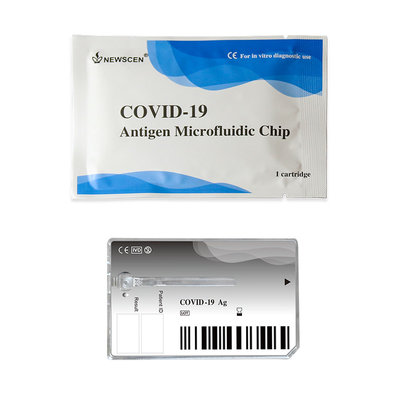 SARS-CoV-2 Rapid Antigen Test CE  microfluidic chip
