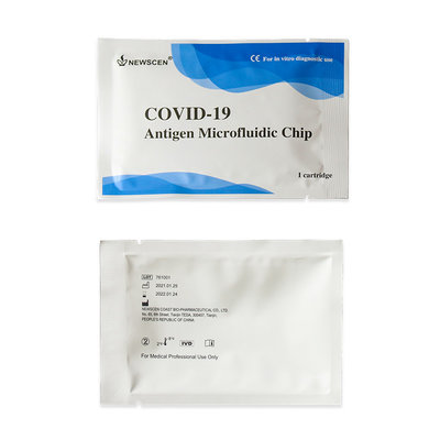SARS-CoV-2 Rapid Antigen Test CE  microfluidic chip